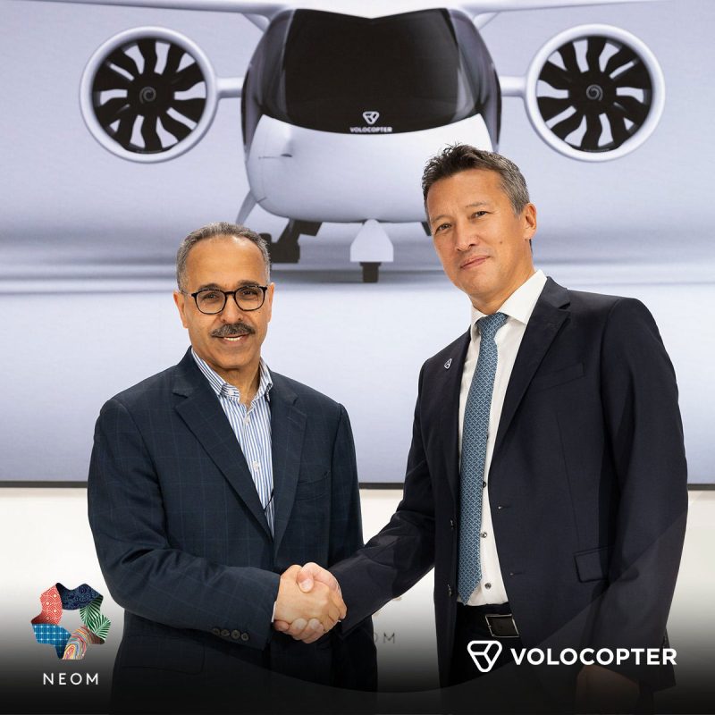 NEOM invested $175M in urban air mobility pioneer Volocopter