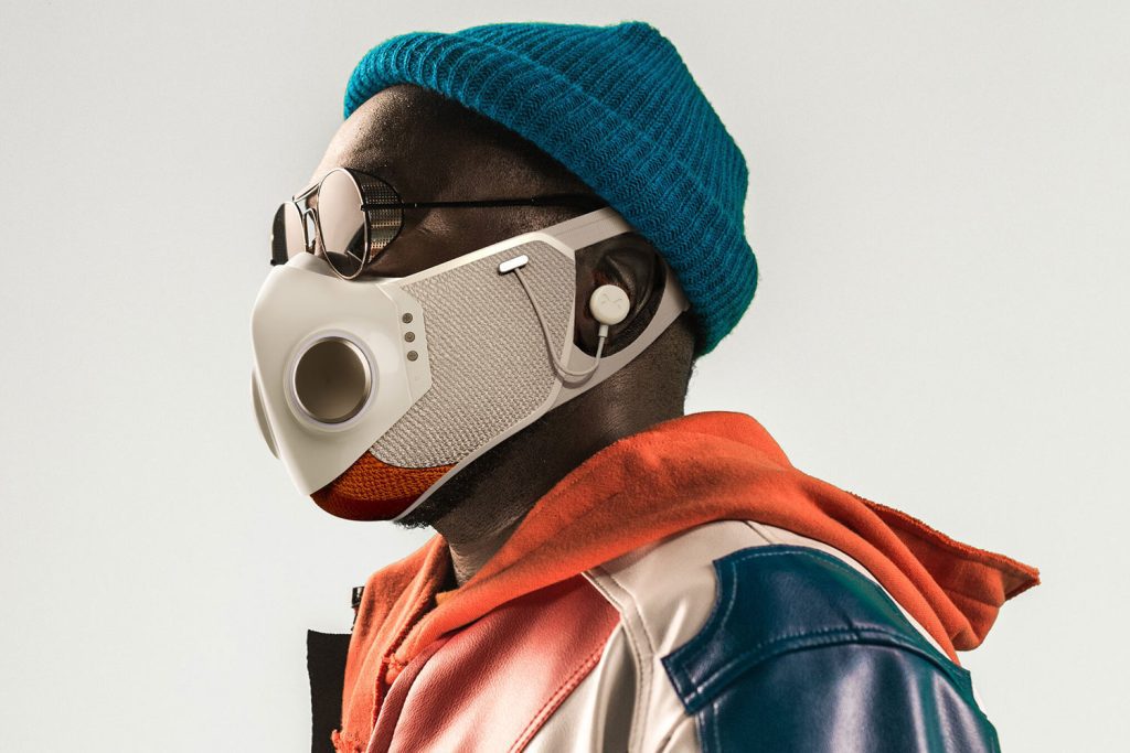 High-tech mask "Xupermask" designed by Will.i.am and Jose Fernandez