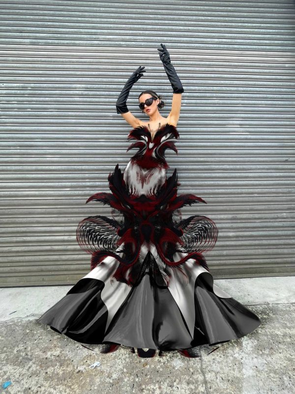 Yimeng Yu extends the traditional boundaries of fashion through technology