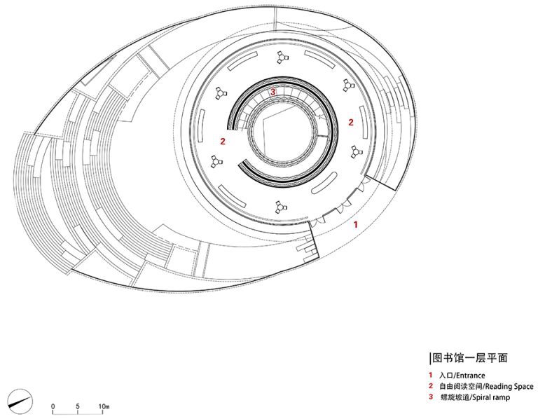 Zhiye Library represents the charm of the garden city