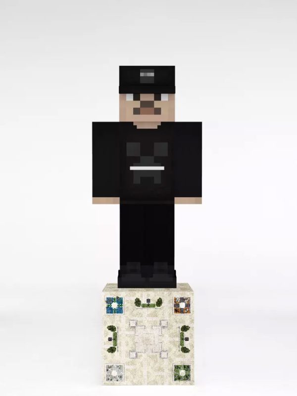 Burberry released a digital clothing collection in the Minecraft universe