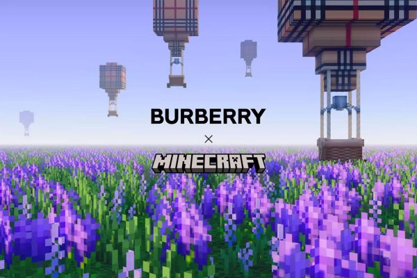 Burberry released a digital clothing collection in the Minecraft universe