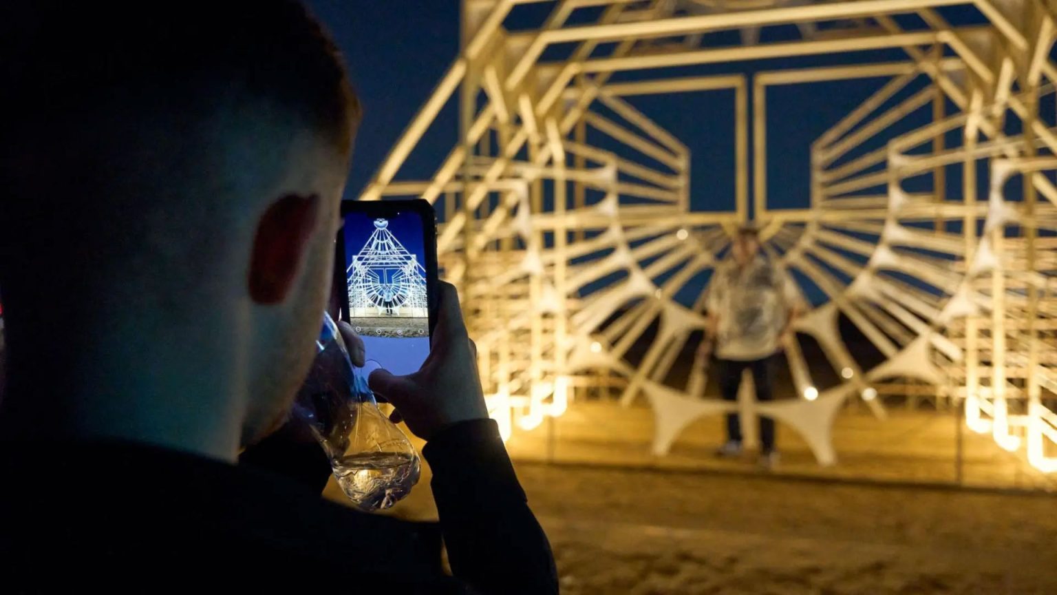 Meta's Egyptian art AR filters for "Forever is Now II"