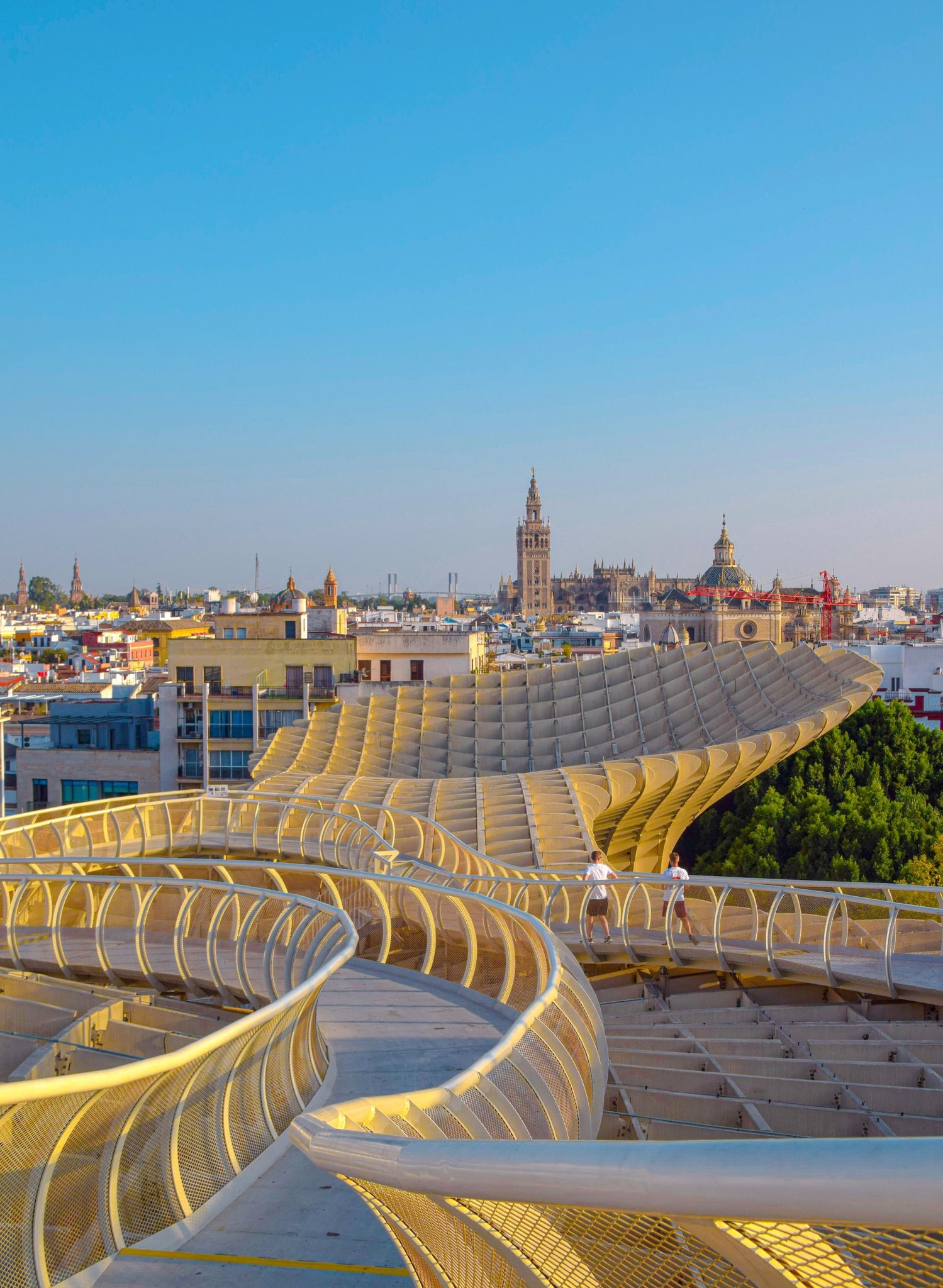Metropol Parasol, a public space for memorable activities in Seville