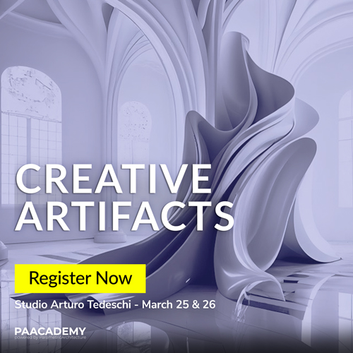 Creative_Artifacts_PAACADEMY_Newsletter_Low - Parametric Architecture