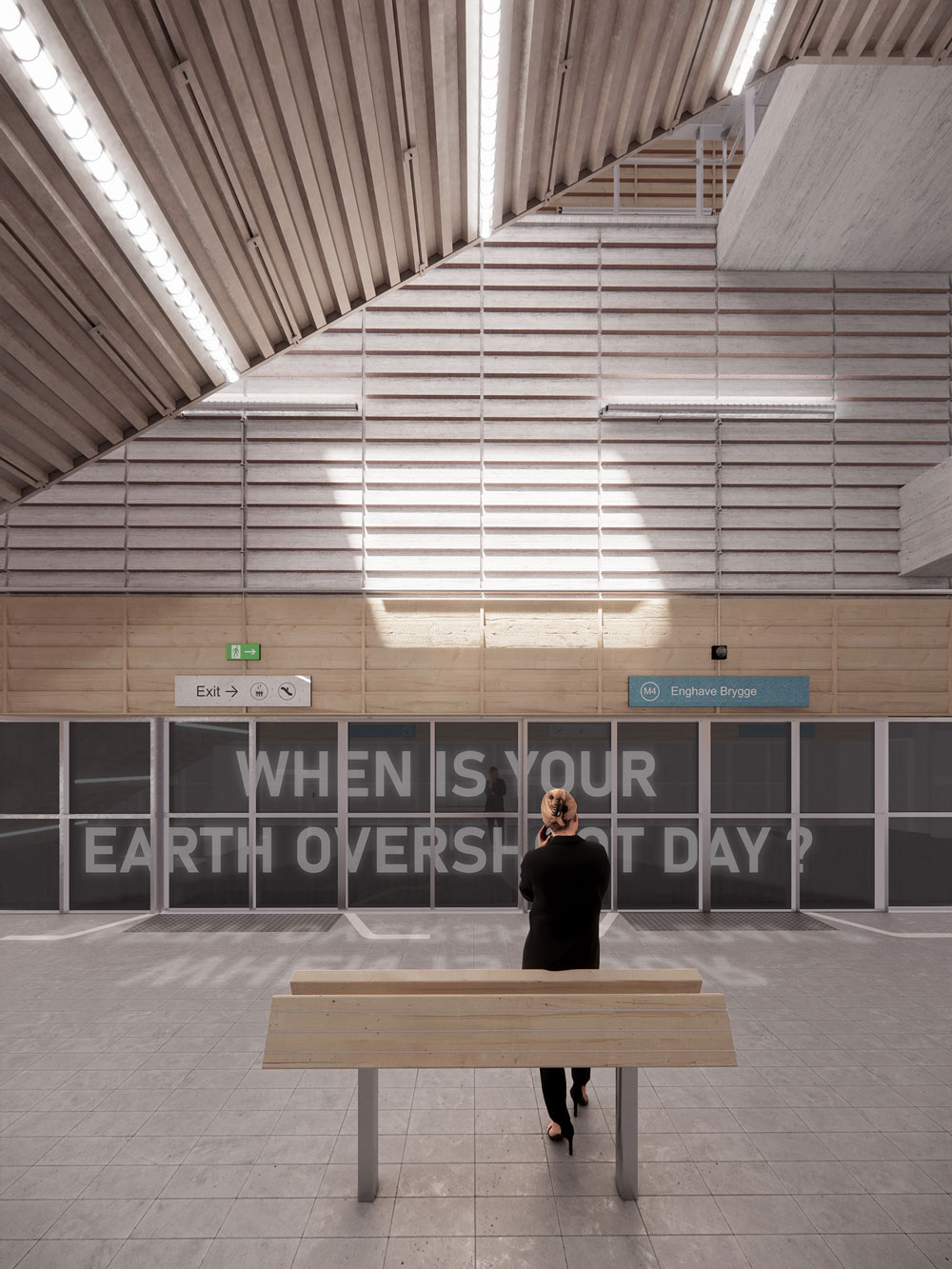 JAJA Architects' proposal chosen for new climate-friendly CPH Metro ...