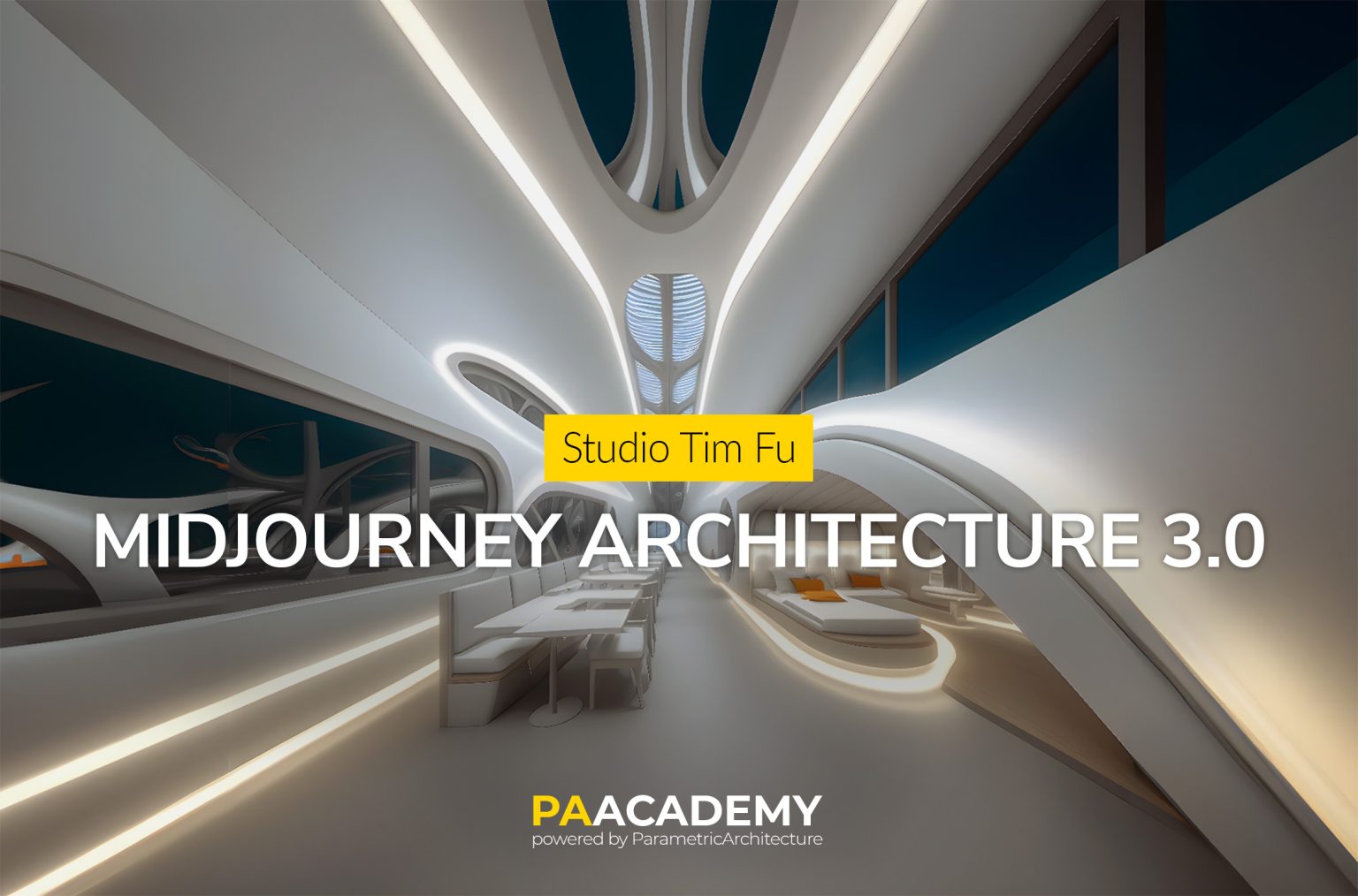 Midjourney Architecture 3.0 / Studio Tim Fu - Parametric Architecture