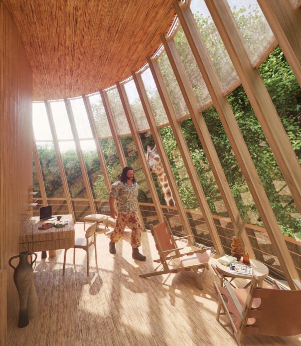Eco-Tourism based safari resort by MASK Architects