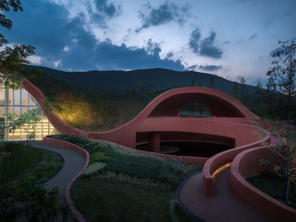Chaohu Natural and Cultural Center designed by change architects