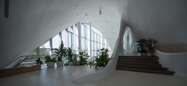 Chaohu Natural and Cultural Center designed by change architects
