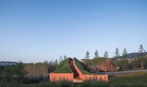 Chaohu Natural and Cultural Center designed by change architects