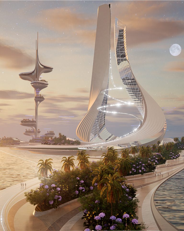 Gaia Tower by Mariana Cabugueira & Wilder World