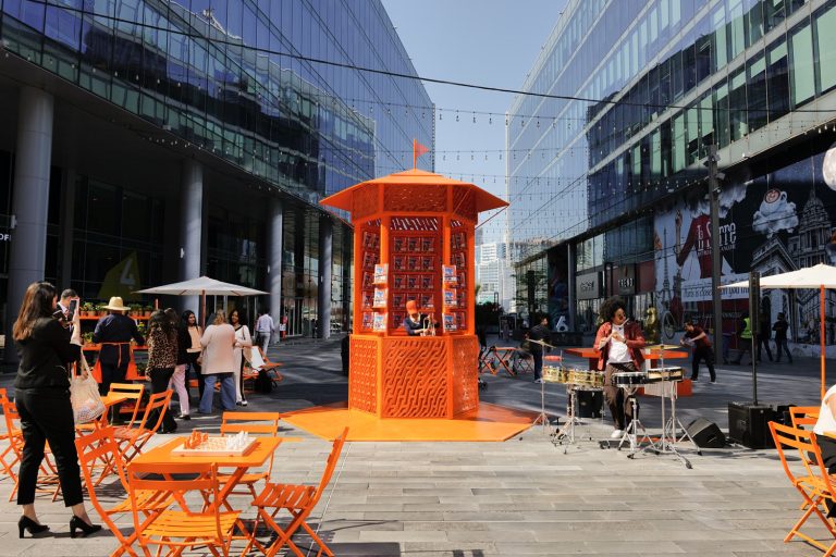 MEAN* designs Le Monde d’Hermès kiosk in Dubai Design District