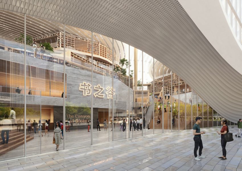 MVRDV reveals winning design for the new Wuhan Central Library