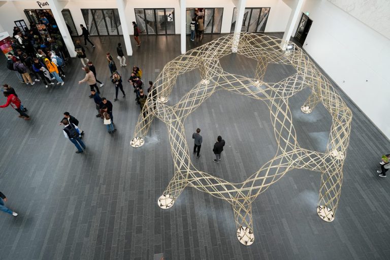 BamX!, a computationally designed bamboo pavilion