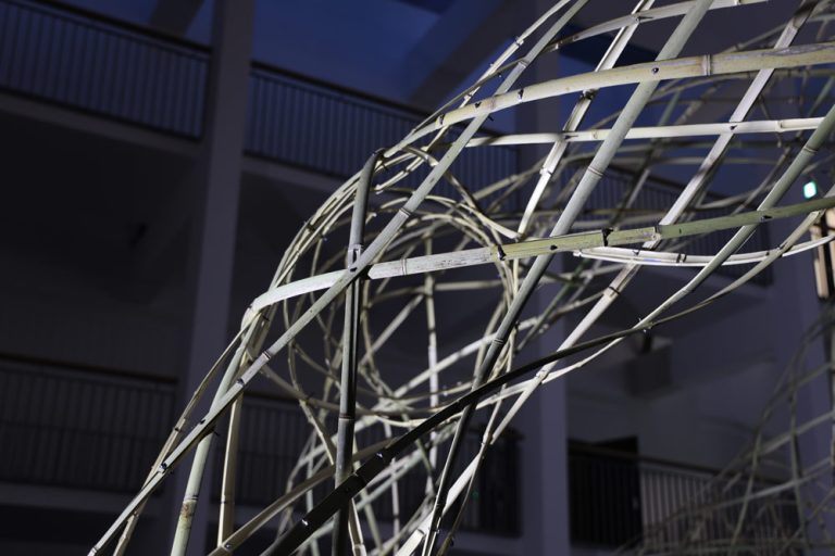 BamX!, a computationally designed bamboo pavilion