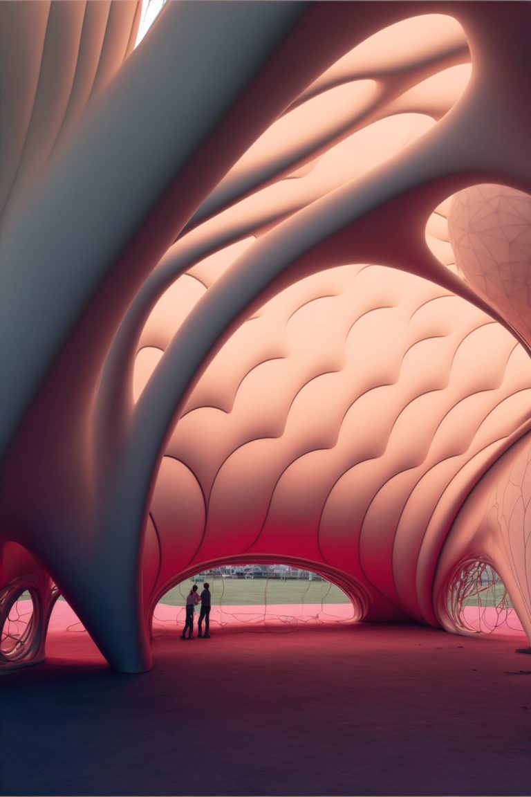 Cosmic Odyssey by Ross Lovegrove to create a sense of wonder