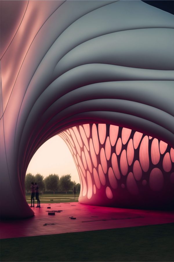 Cosmic Odyssey by Ross Lovegrove to create a sense of wonder