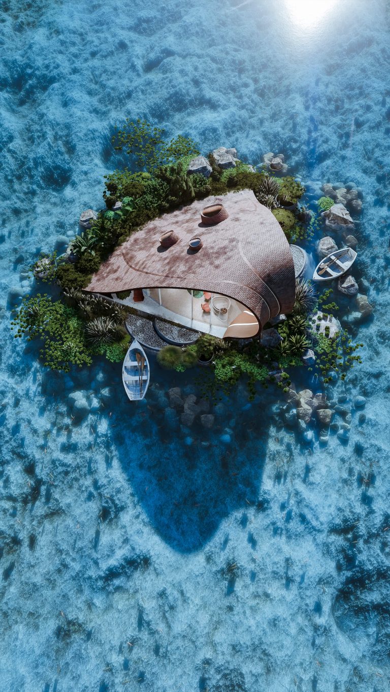 Heart-shaped house designed by Veliz Arquitecto - PA