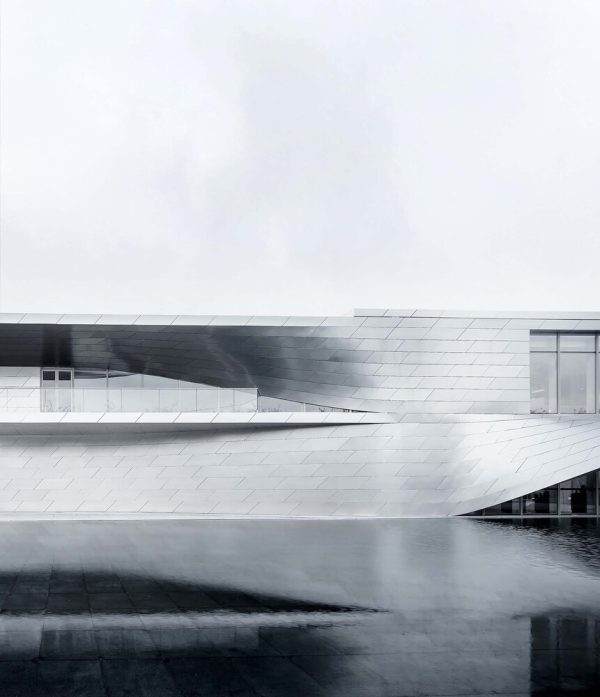 Nanjing Art Center parametrically designed by Studio Link-Arc