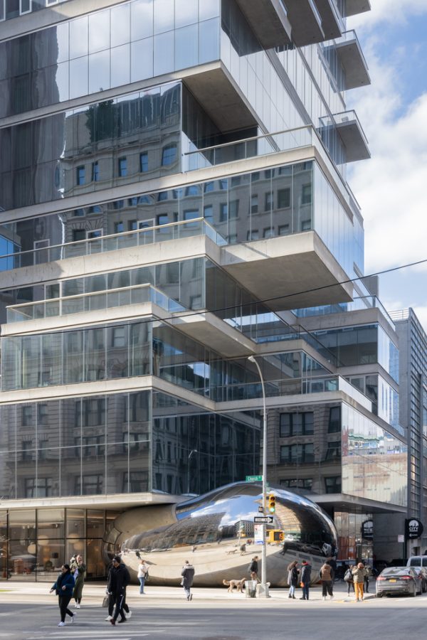 Anish Kapoor's first permanent artwork landed in New York City