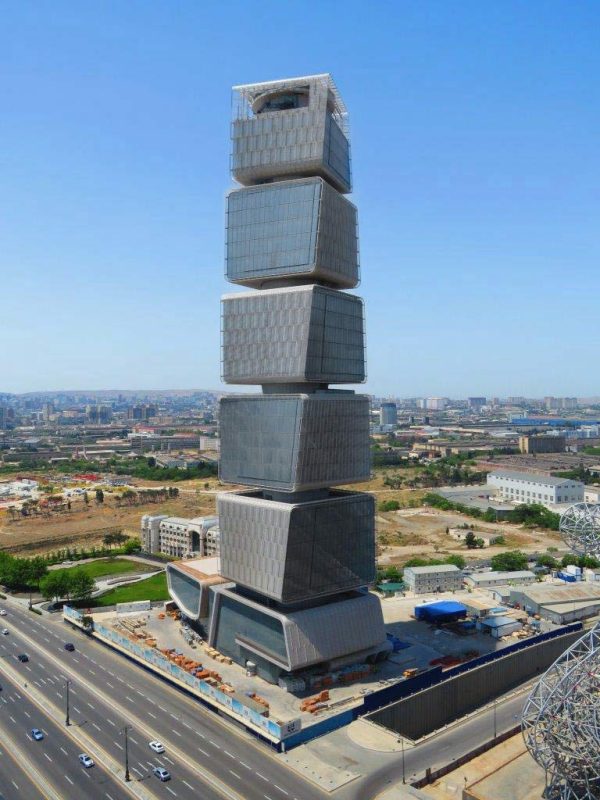 Azerbaijan Ministry of Taxes Tower by FX Collaborative