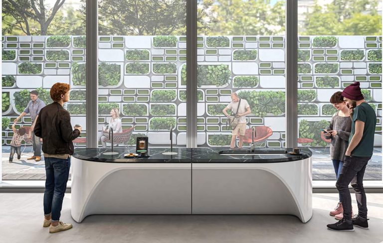 HOMACCO, an Iranian calligraphy-inspired building by Arian Hakimi ...