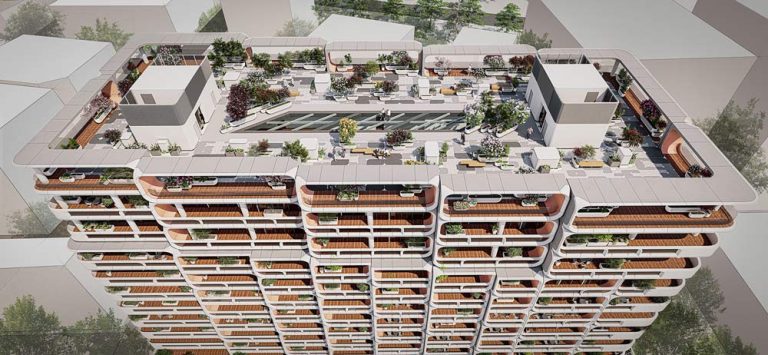 HOMACCO, an Iranian calligraphy-inspired building by Arian Hakimi ...