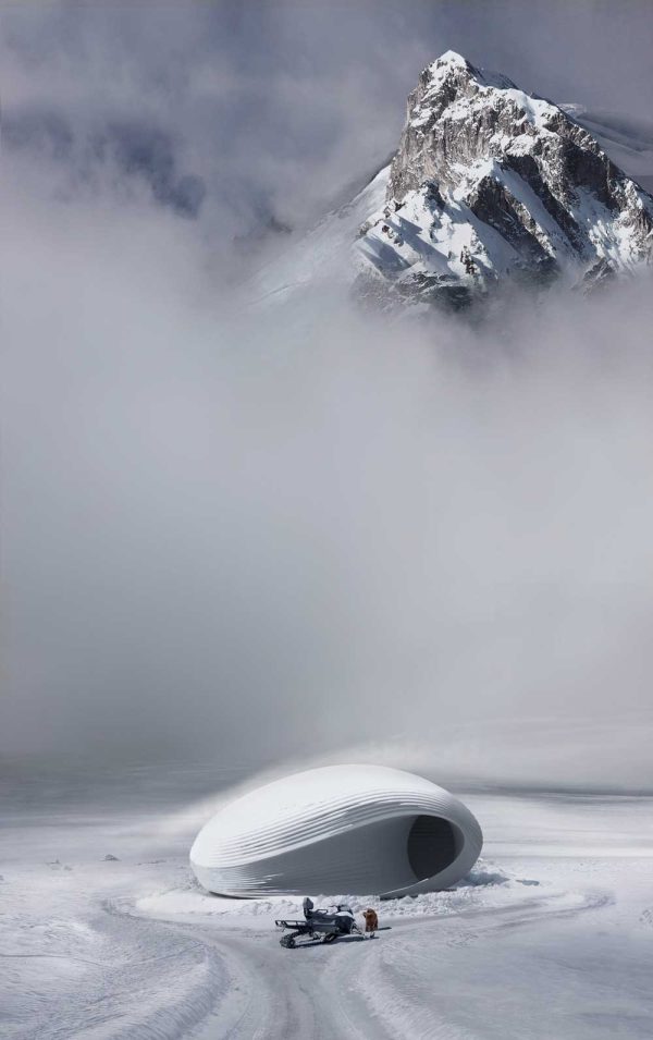 Hassell reveals plan for a 3D-printed climate-responsive public pavilion