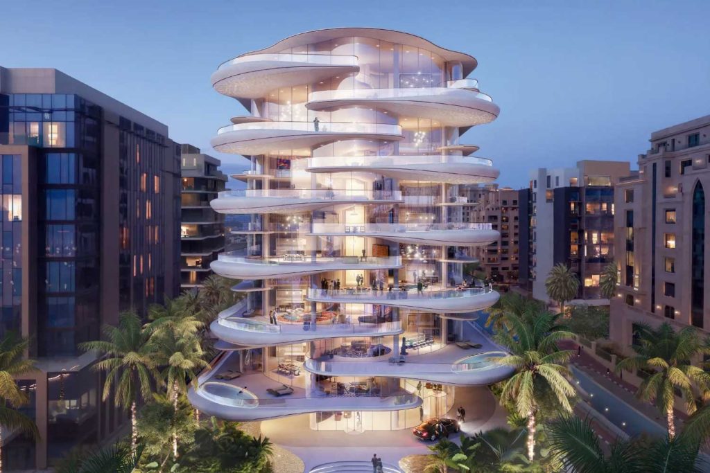 Foster+Partners' luxury residential building in Palm Jumeirah