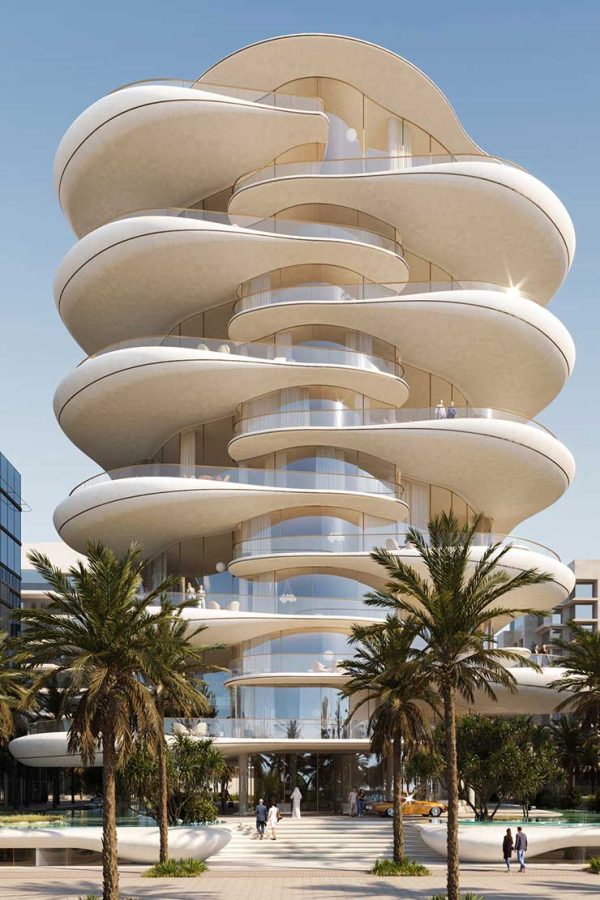 Foster+Partners' luxury residential building in Palm Jumeirah