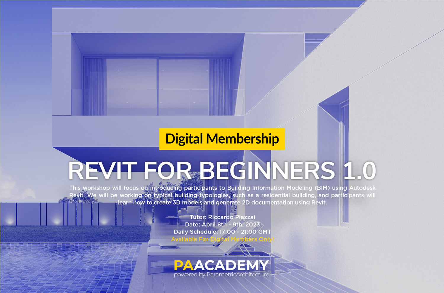 Revit_for_Beginners_PAACADEMY_WebCover - Parametric Architecture