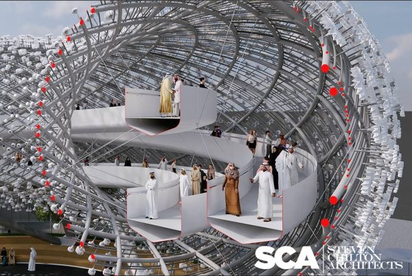 SATELLITES for Dubai Expo UK Pavilion 2020 by Steven Chilton Architects