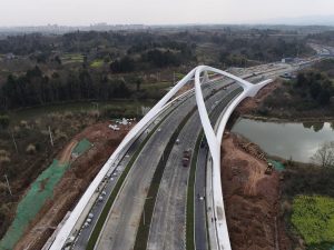 West Line Cross-Jiangxi River Bridge by ZHA nearing completion