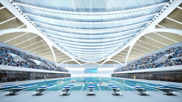 gmp wins design competition for the Wuxi Olympic Sports Center