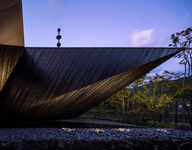Comico Art Museum Yufuin Annex by Kengo Kuma and Associates