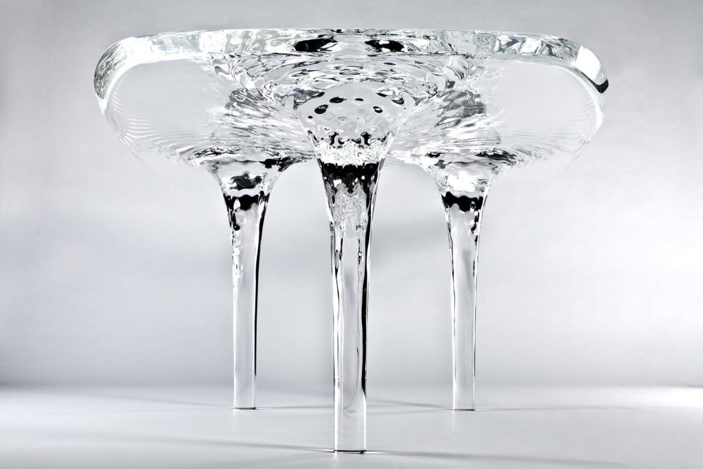 Liquid Tables by Zaha Hadid Design - PA | Architecture and Technology