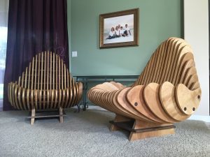 Parametric furniture, lighting, and wall fixtures by Nick O'Donnell