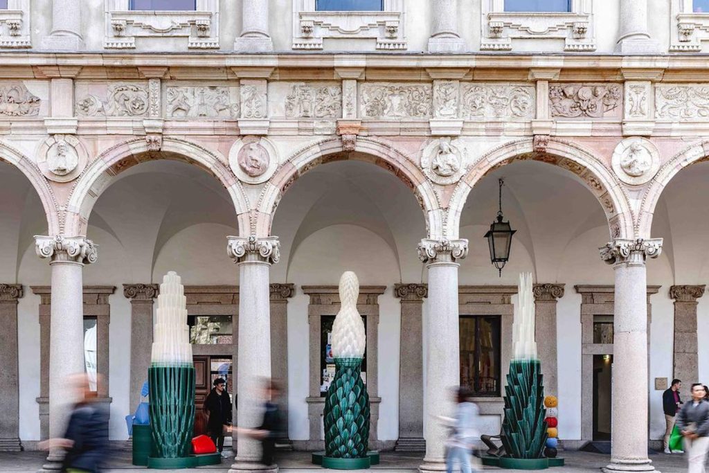 Garden of Tomorrow: 3D printed installation at Milan Design Week