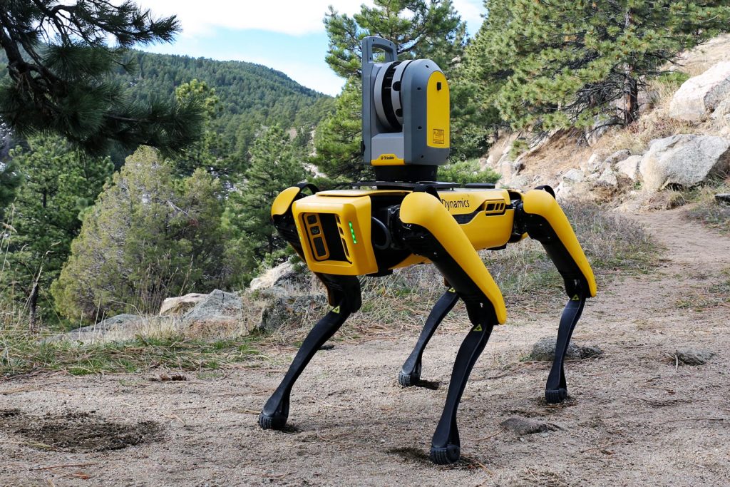 Boston Dynamics' Spot in construction and architecture sector