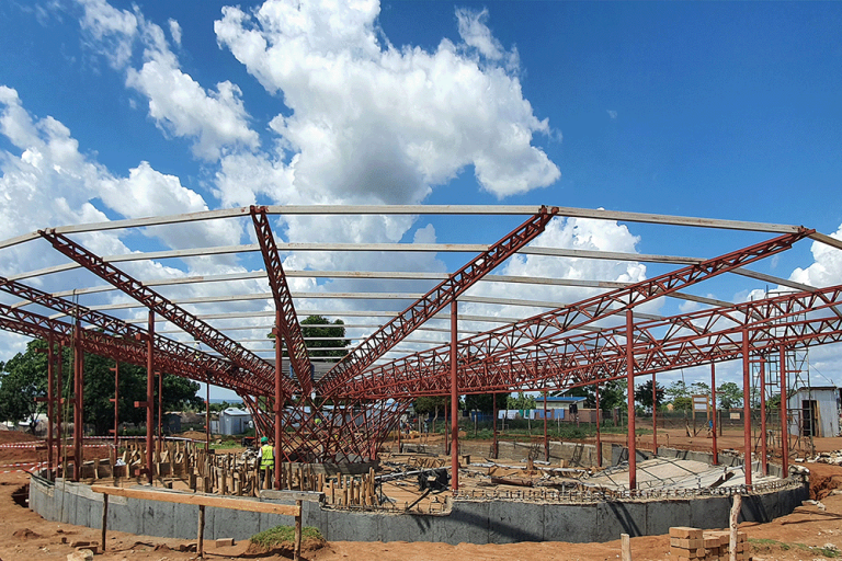 Hassell unveils Bidi Bidi Refugee Music & Arts Centre at LDB