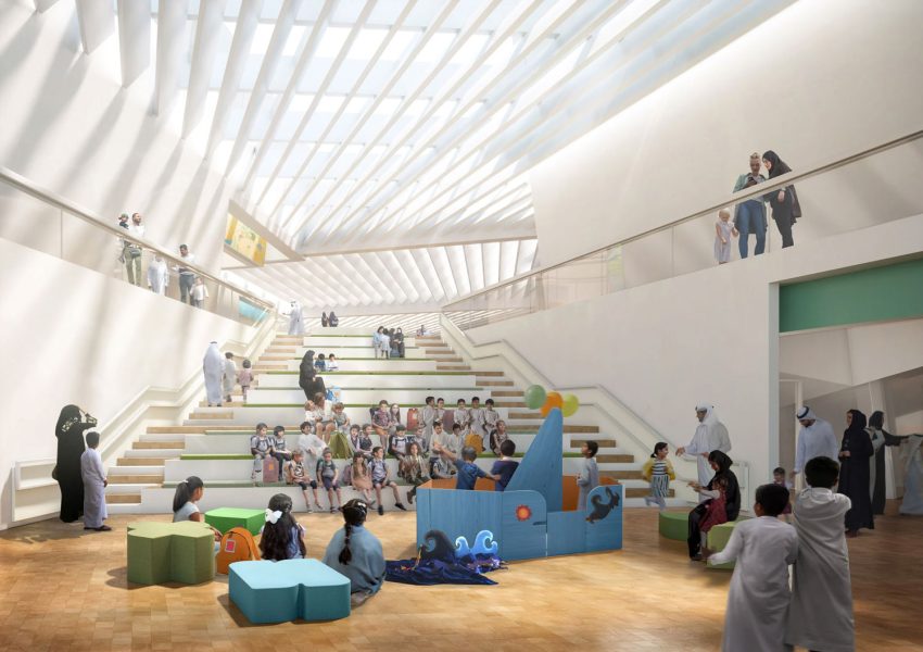 UNStudio revealed its design for the Dadu, Children's Museum of Qatar