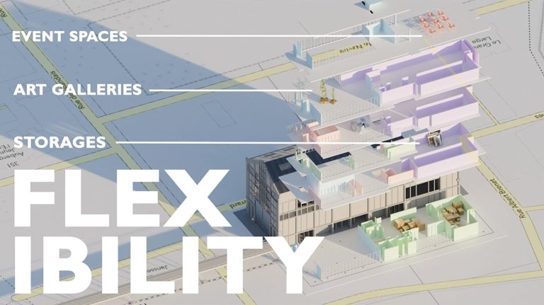 Lacaton & Vassal’s iconic 'FRAC' digitally recreated by EKA Creative Studio