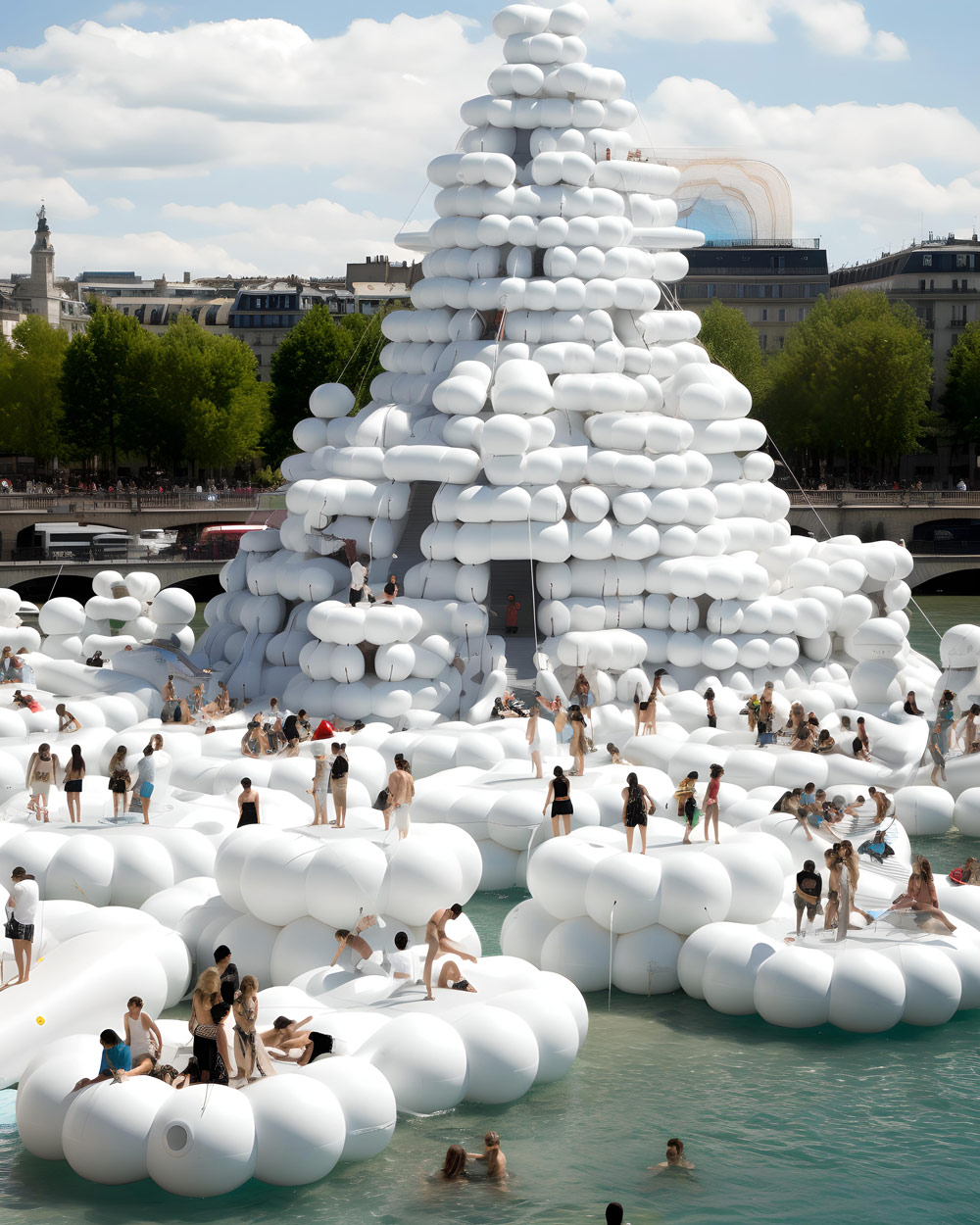 Inflatable Dreams: Transforming the River Seine