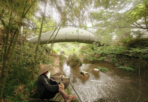 3D printed pop-up bridge concept - PA | Architecture & Technology
