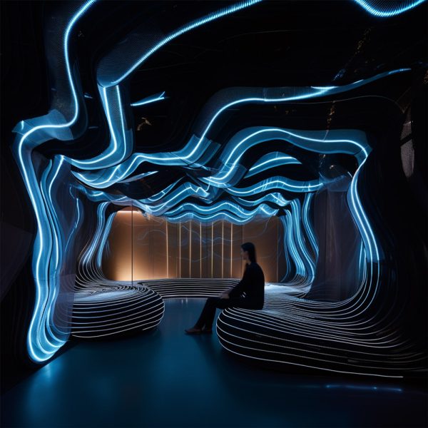 Spatial Effects with MidJourney 2.0 / Studio Joshua Vermillion