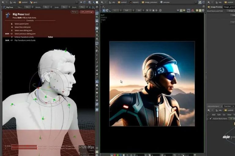 Stable Houdini: Open-Source Toolkit with Stable Diffusion