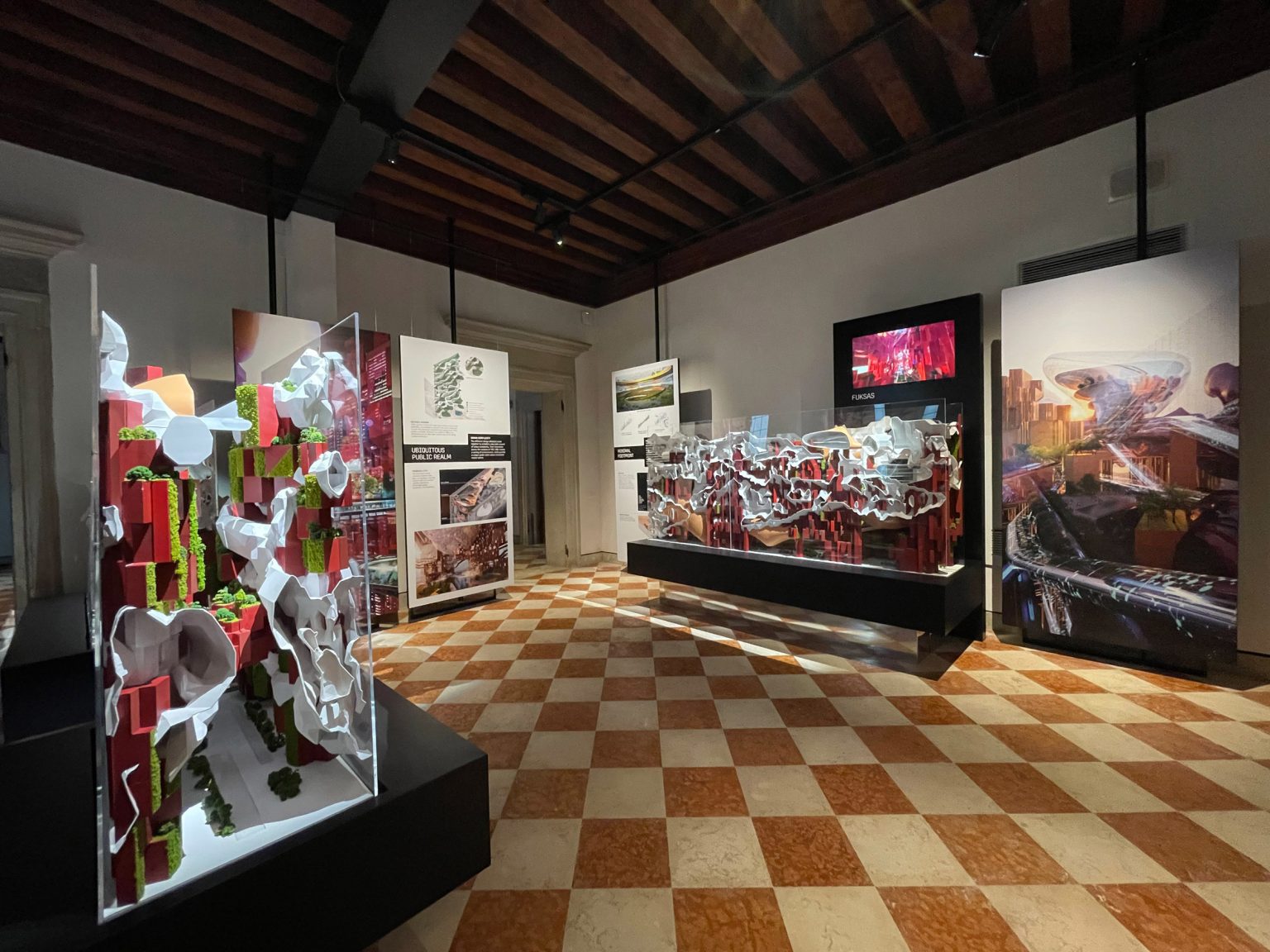 NEOM presents The Line plan at Venice Architecture Biennale