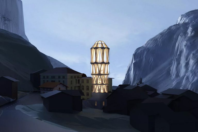 The White Tower: A marvel of 3D-printed architecture in the Swiss Alps
