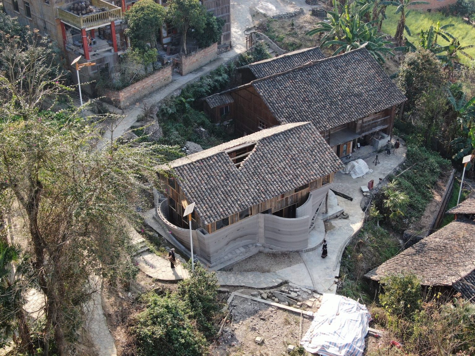 3D-printed design approach for restoring traditional homes in China